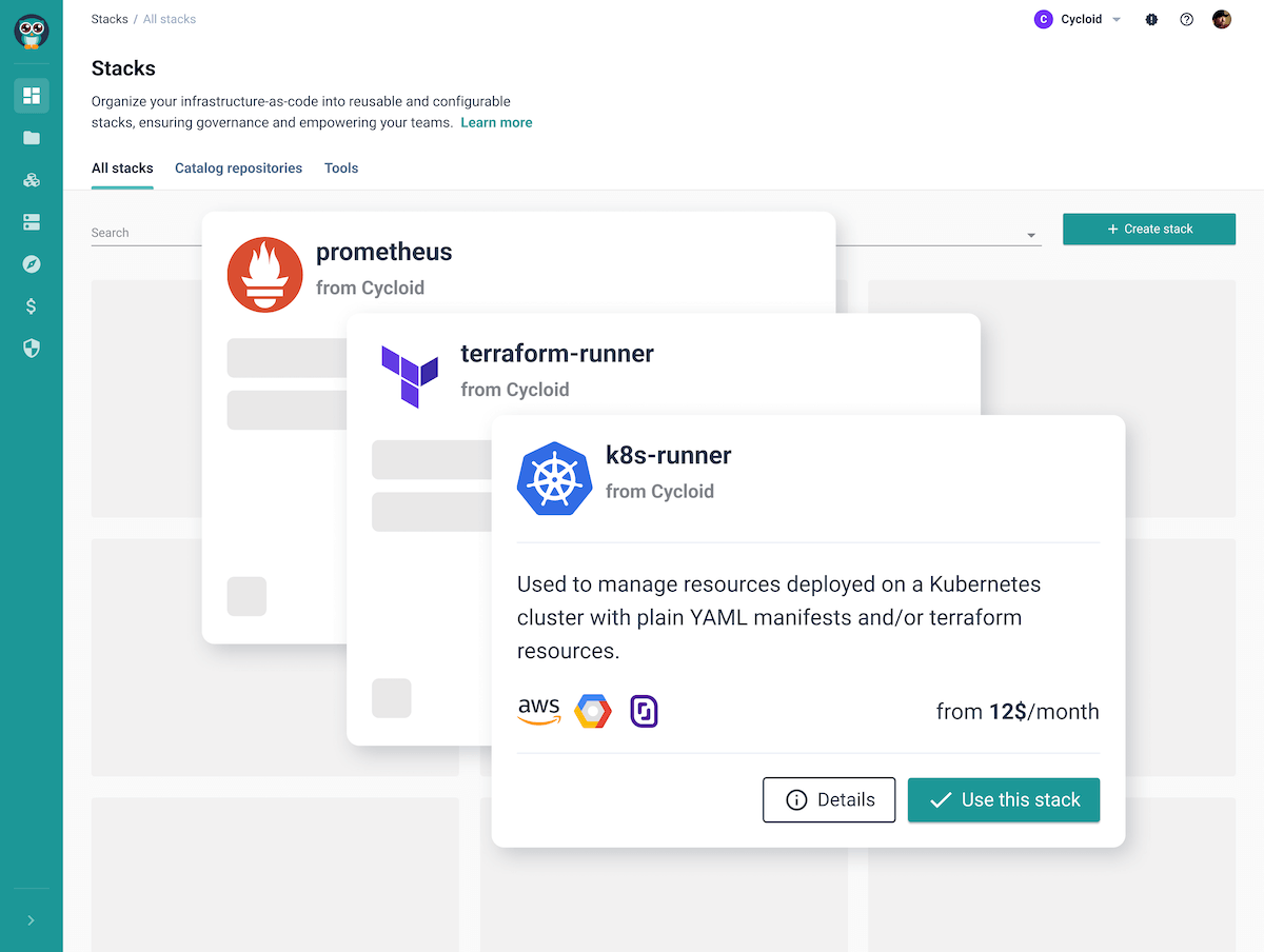 Self-service portal & Orchestration