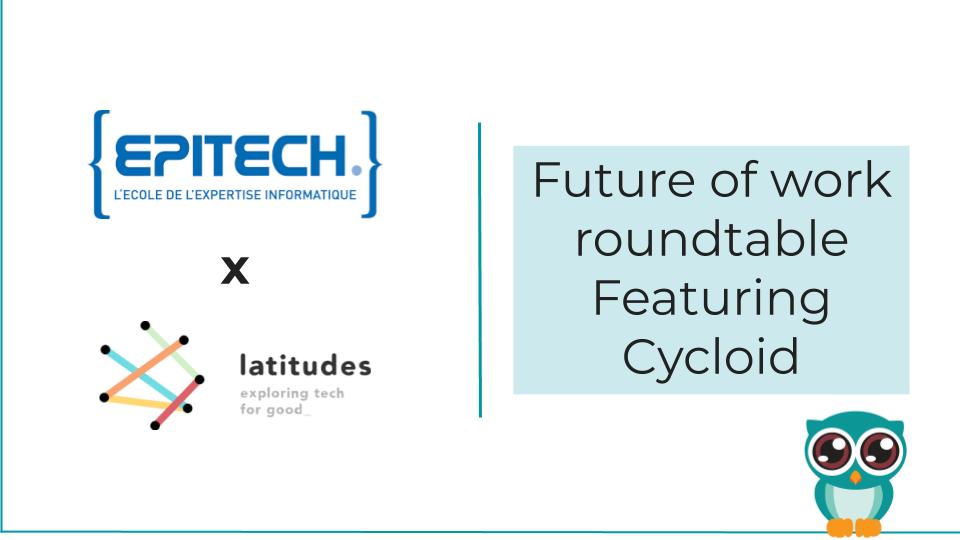 Epitech x Latitudes tech for good roundtable (in French)
